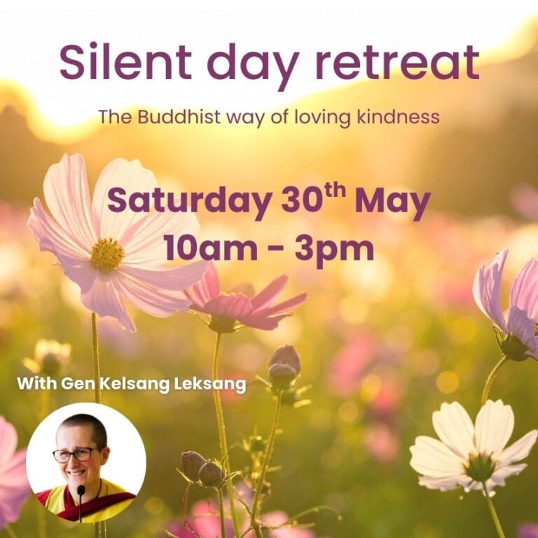Silent Retreat Day – The Buddhist Way of Loving Kindness - kadampa ...